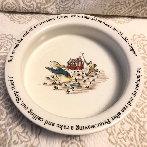 Wedgwood | Dining | Vintage Wedgwood Peter Rabbit Beatrix Potter Childs ...